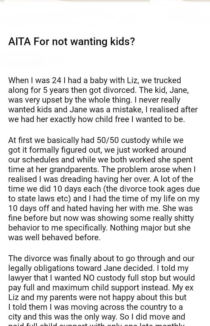 AITA For not wanting kids? – DJOTD.com