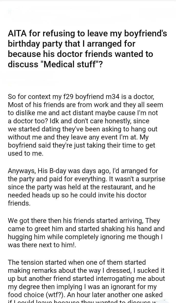 my boyfriend’s birthday party that I arranged for – DJOTD.com