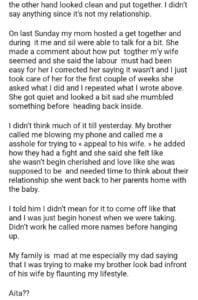 Aita for “ruining” my brothers marriage? – DJOTD.com