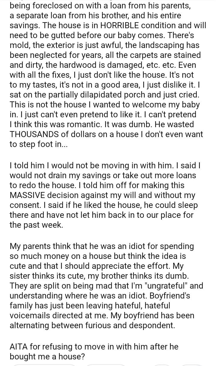 AITA for my boyfriend house? – DJOTD.com AITA for my boyfriend house? – DJOTD.com