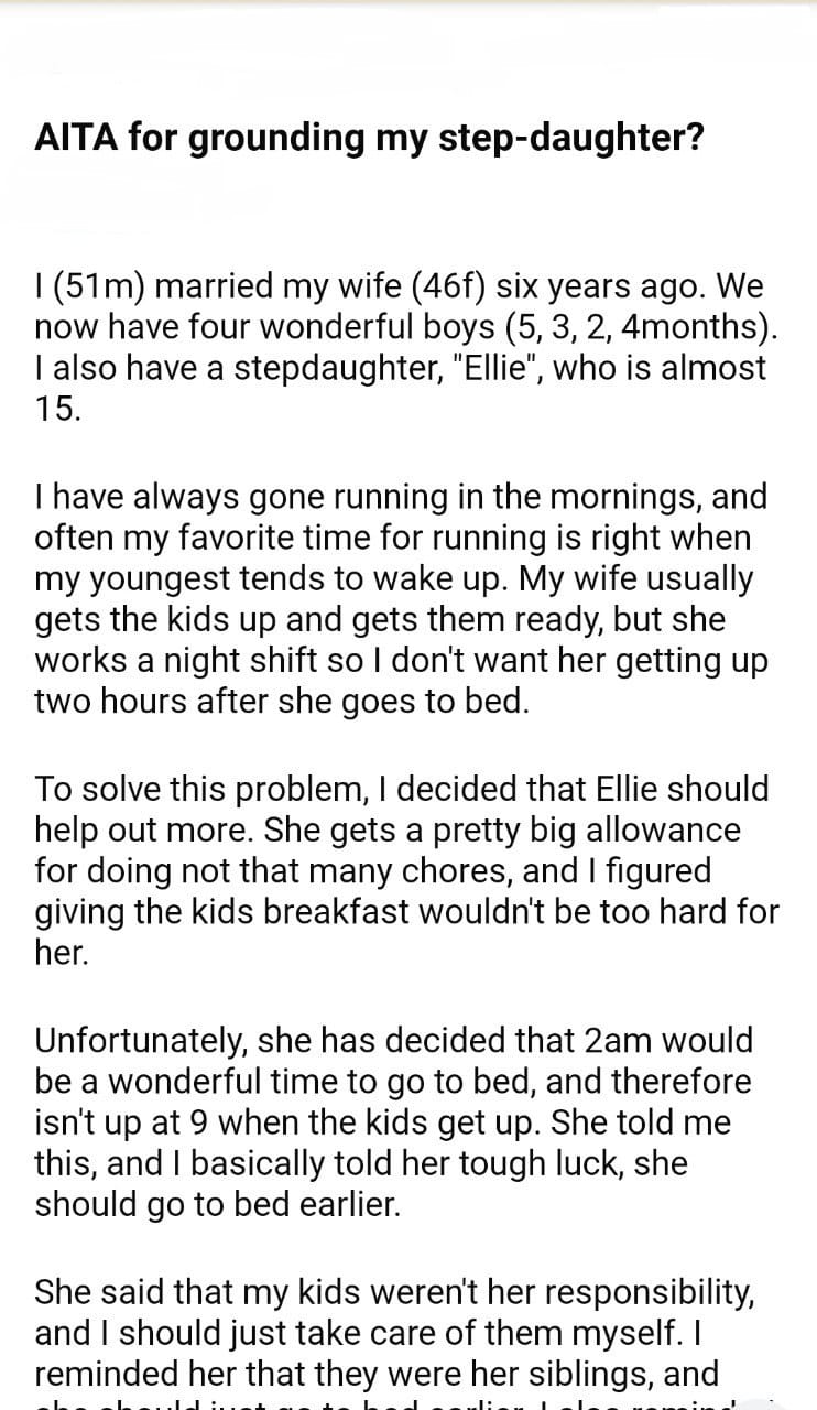 AITA for my step-daughter? – DJOTD.com