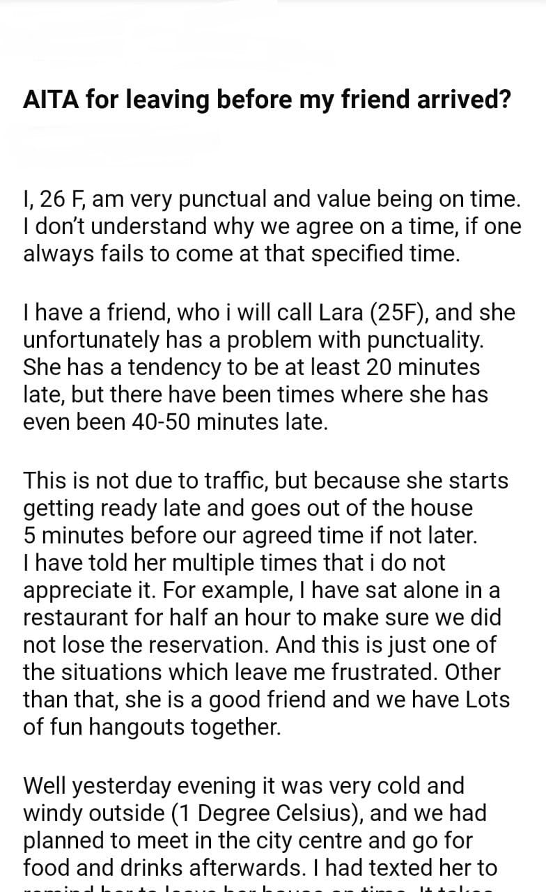 AITA for my friend arrival – DJOTD.com