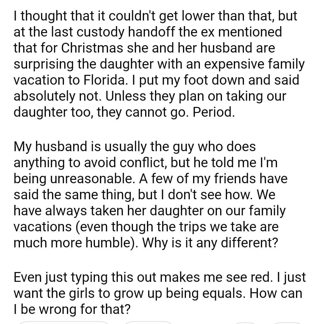 AITA for my daughter and step daughter – DJOTD.com