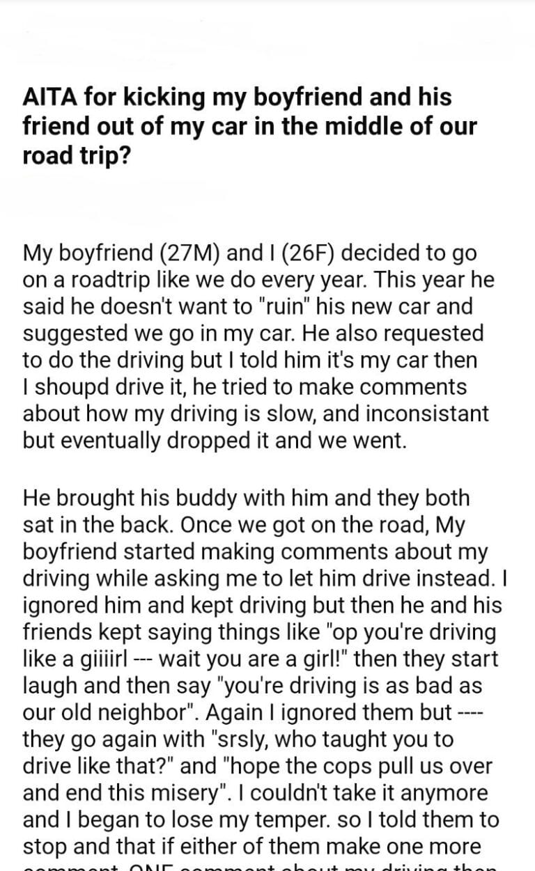 AITA for my boyfriend and his friend – DJOTD.com