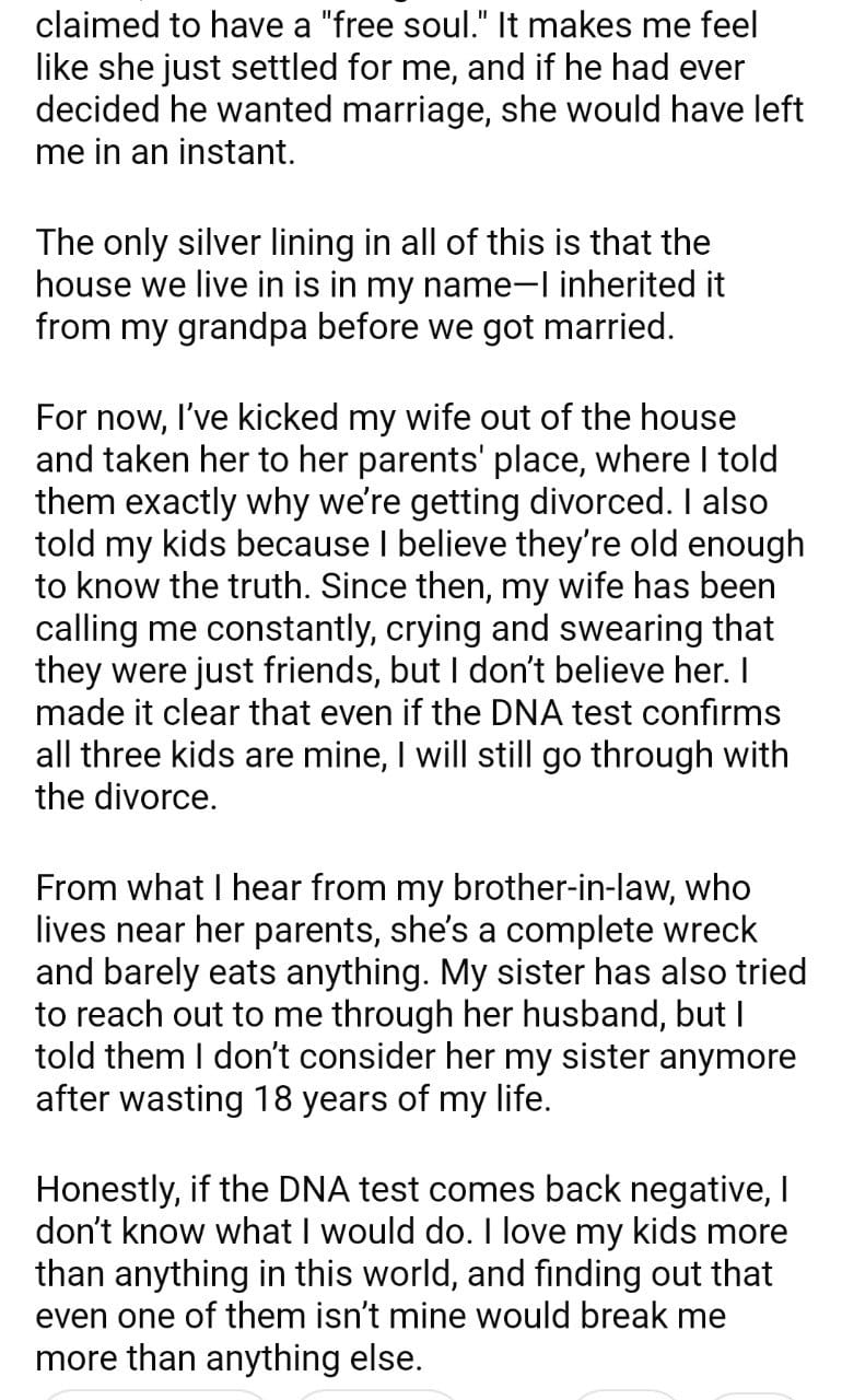 I’m divorcing my wife of 17 years – DJOTD.com