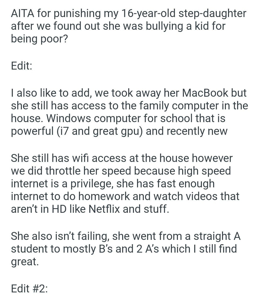 AITA for my 16-year-old step-daughter – DJOTD.com